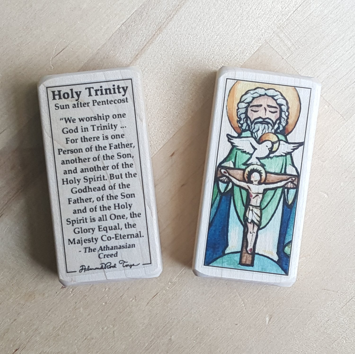 Holy Trinity Patron Saint Block