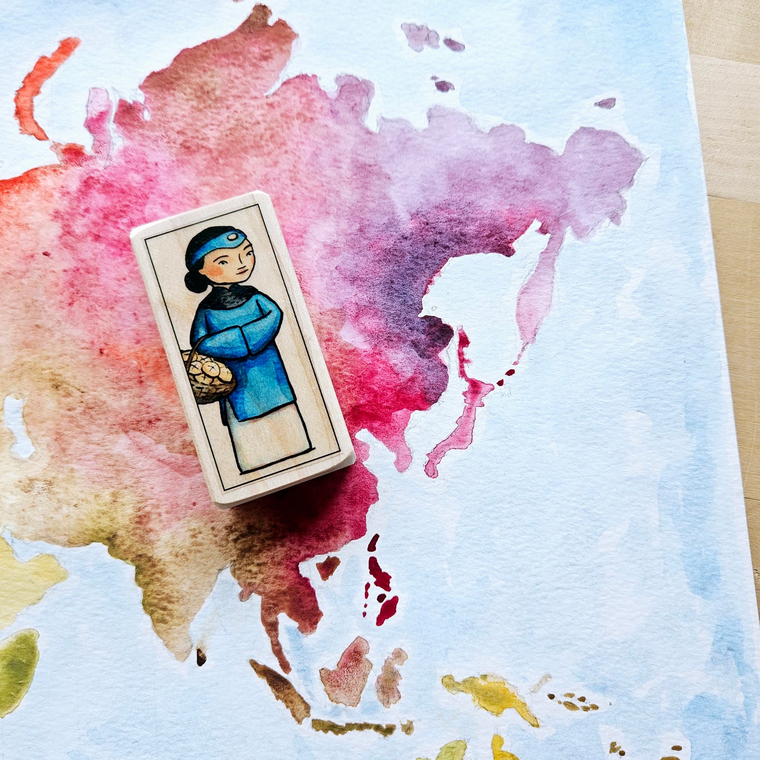 Martha Wang Luo Mande // Patron Saint Block